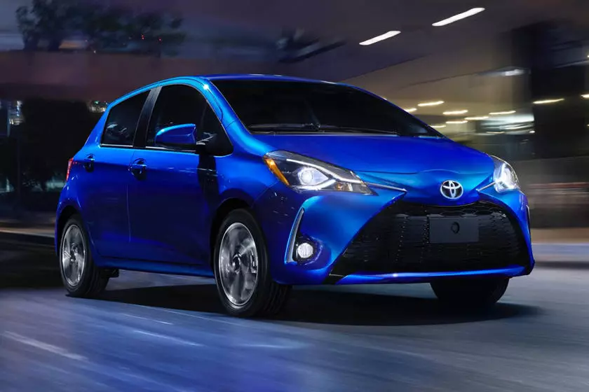 Kwuo Toyota Yaris Hatchback nke ọma 59392_1