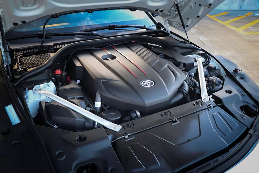 2021 Toyota Supra Engine Bay