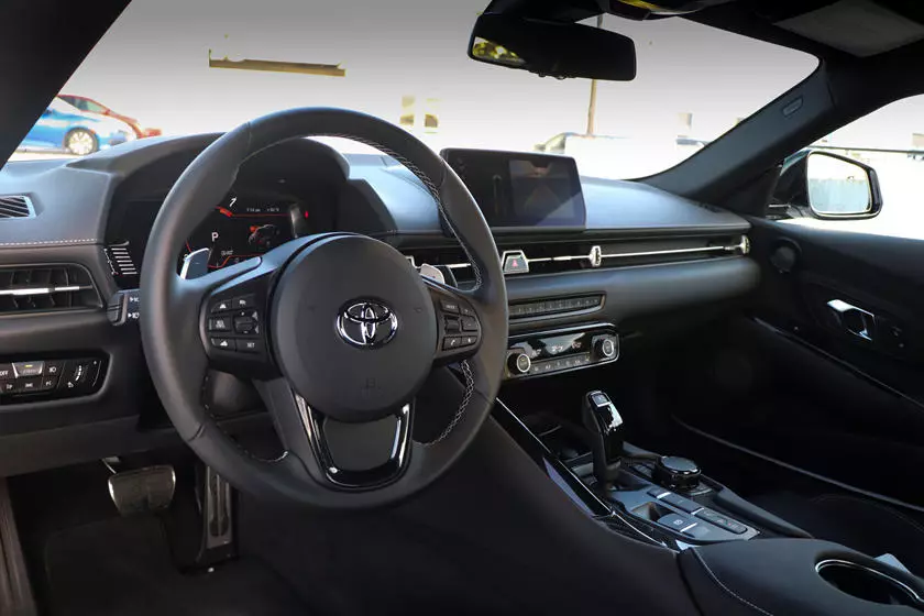 2021 Toyota Supra Steering Wheel Controls