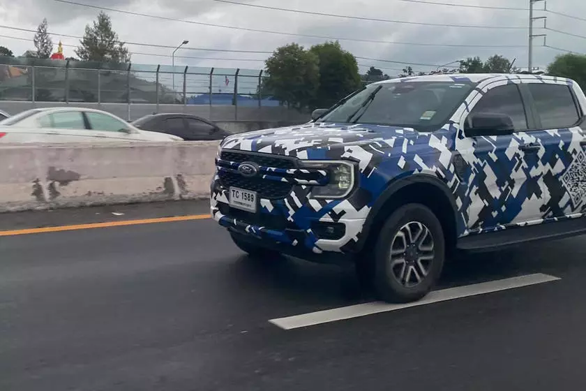 Ford Ranger 2023 espionné dans les versions XLT, FX4 et Wildtrak 59510_4