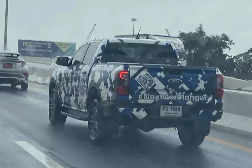 2023 Ford Ranger Spied In XLT, FX4 և Wildtrak զարդարանքներով 59510_7