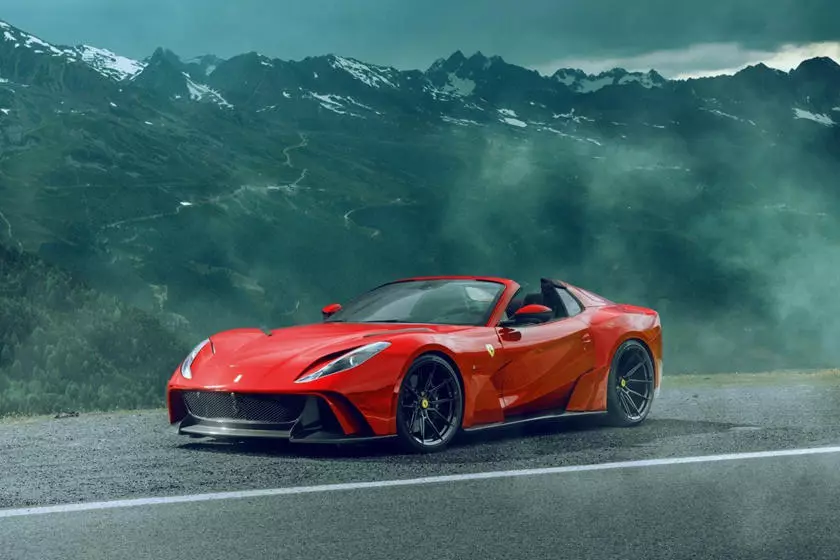 Novitec Ferrari 812 GTS-ni daha sürətli, daha səsli və seksual edir 59814_1