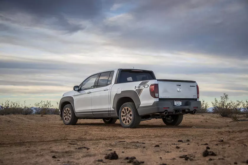 2021-2022 Honda Ridgeline Rear-Facing View