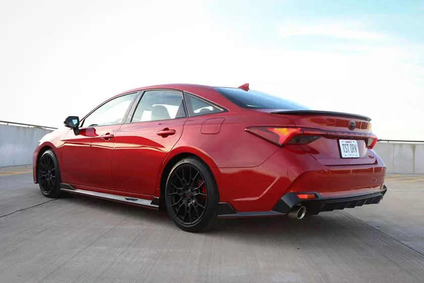 2020-2022 Toyota Avalon TRD Test Drive Rear Angle View