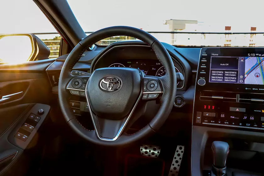 2020-2022 Toyota Avalon TRD Test Drive Dashboard