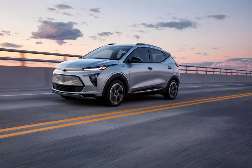 2022 Chevrolet Bolt EUV Front View Driving