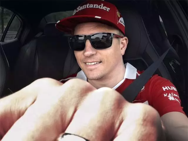 Només l'Alfa Romeo Giulia QV pot fer somriure a Kimi Raikkonen 60279_1