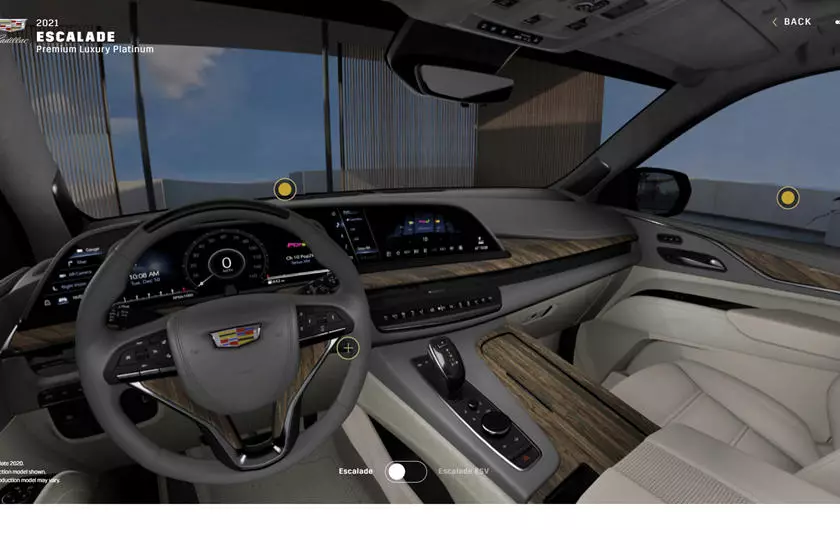 2021 Cadillac Escalade üçün alış-veriş etmək çox asanlaşdı 60437_3