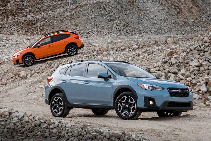 2018-2020 Subaru Crosstrek Δεξιά Πλαϊνή όψη