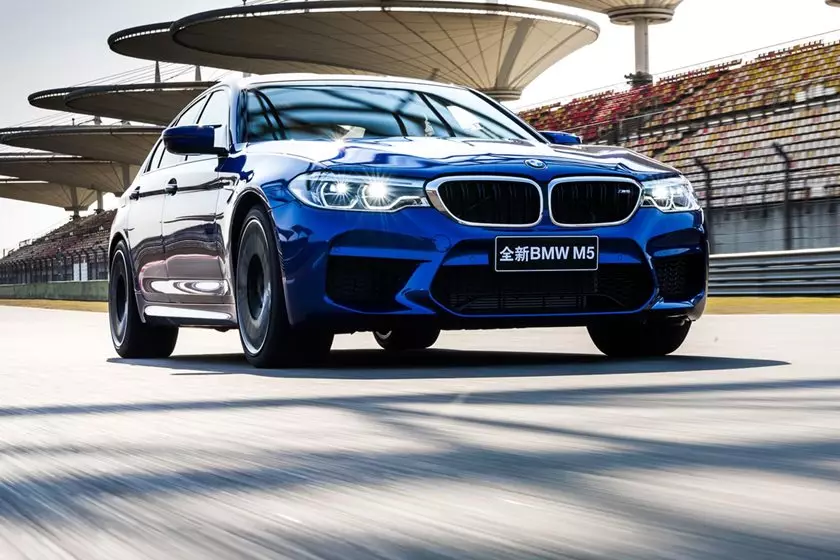 El nou BMW M5 estableix el rècord de volta per a la berlina de producció més ràpida 60769_1