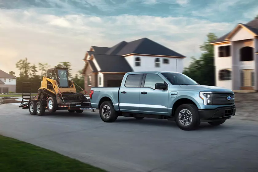 2022 Ford F-150 Lightning Seitenansicht