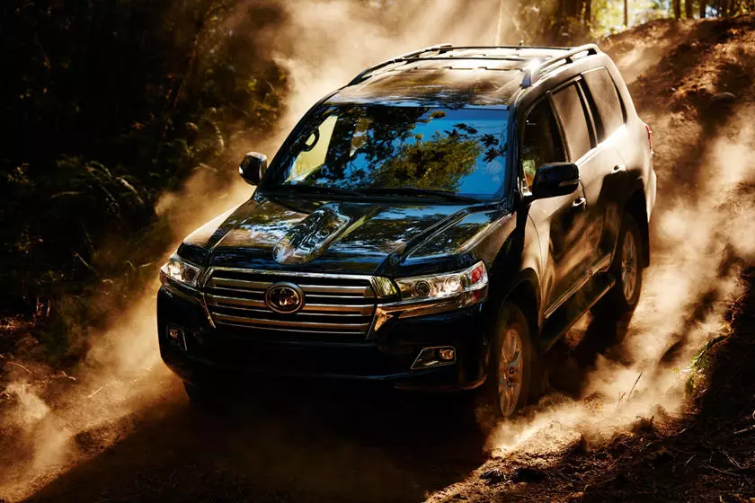 Toyota Land Cruiser Three Quarter 2016-2019 2016 2019 Выгляд злева злева