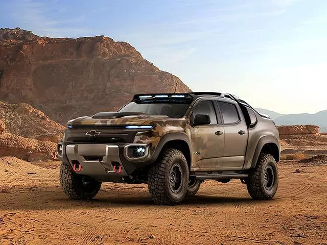 O Hydrogen Chevy Colorado do exército é mellor na batalla que un Humvee 62455_1