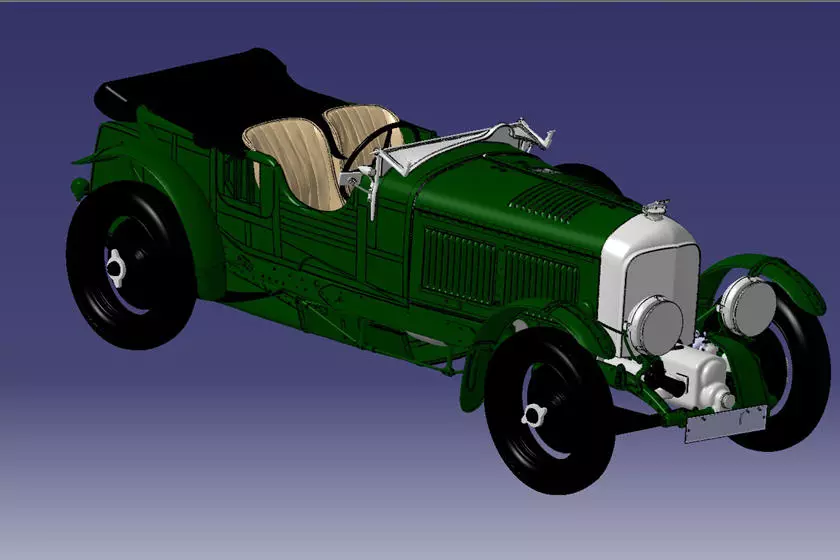 1929 Blower Bentley Yeniden İnşa Edilmeden Önce Dijital Olarak Yeniden Doğdu 62879_1