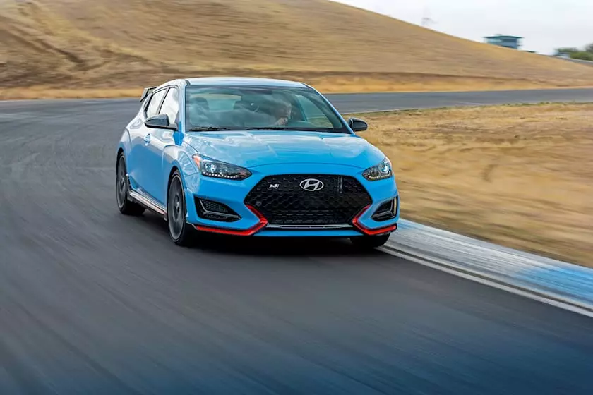 2019-2022 Hyundai Veloster N μπροστινή όψη