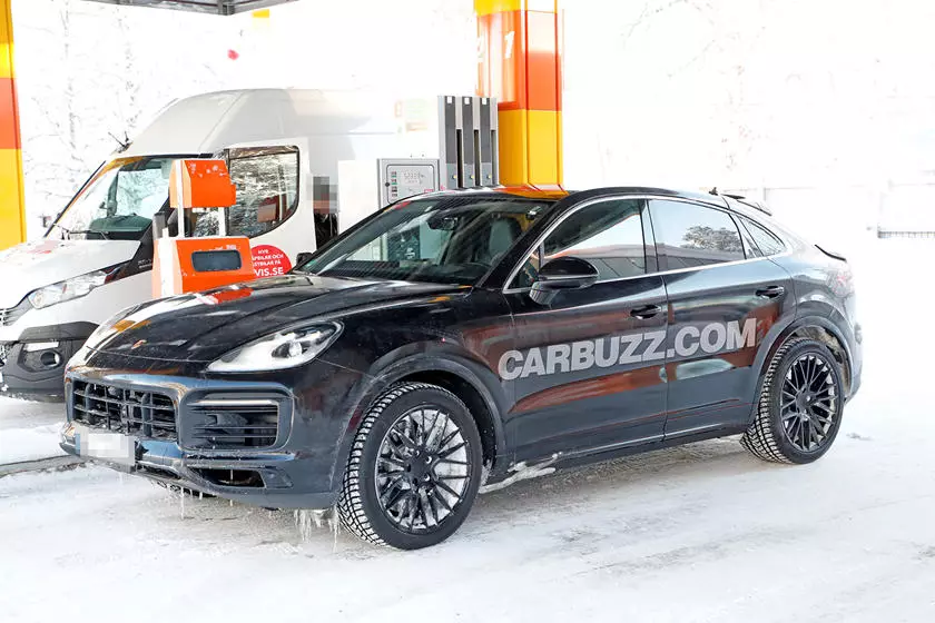 Porsche Cayenne Coupe Ullmhaíonn Chun Cath BMW X6 63402_6