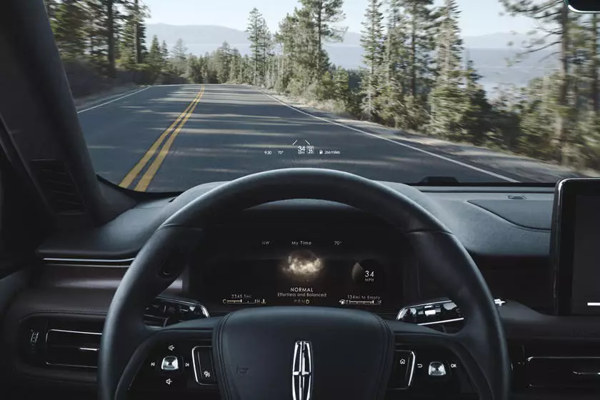 2020-2022 I-Lincoln Aviator Ifika Ne-Advanced Tech Kanye Ne-Hybrid Power Head Up Display