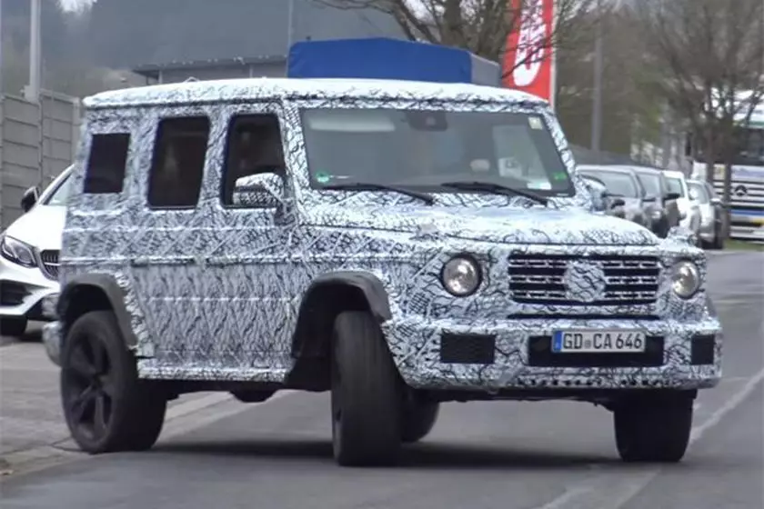 Tout nouvo Mercedes G-Class pou fè debut nan Detroit ak yon pakèt amelyorasyon