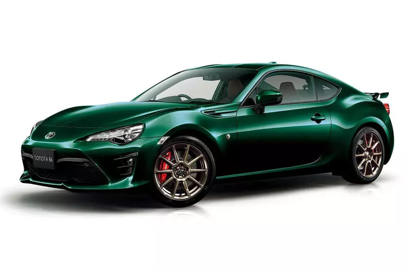 Edição especial Toyota 86 vem em British Racing Green 64897_1