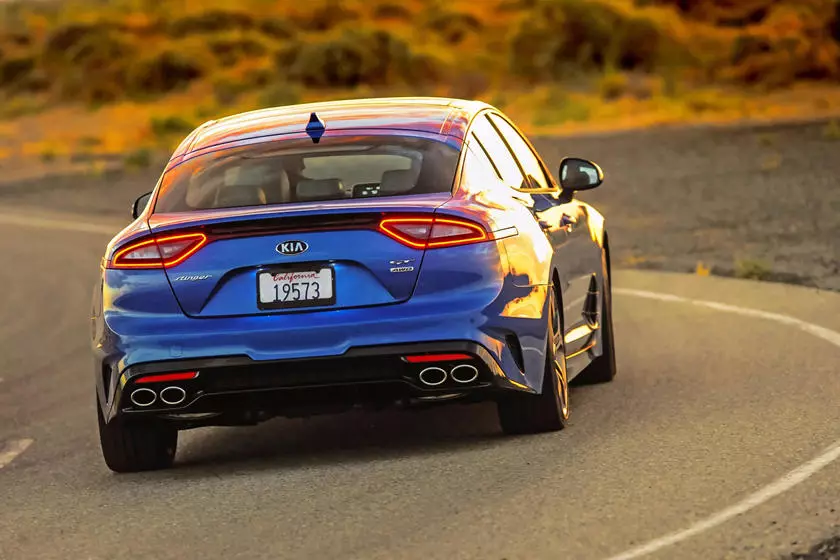 2018-2020 Kia Stinger Rear Angle View