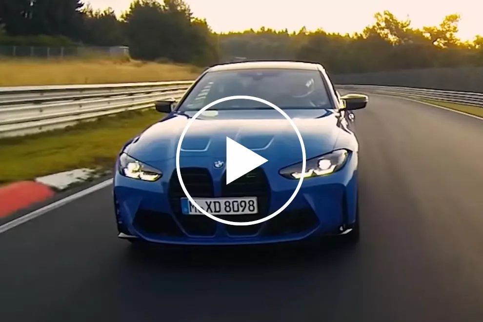 Žiūrėkite „BMW M4 Blitz The Niurburgring greičiau nei M5 CS“.