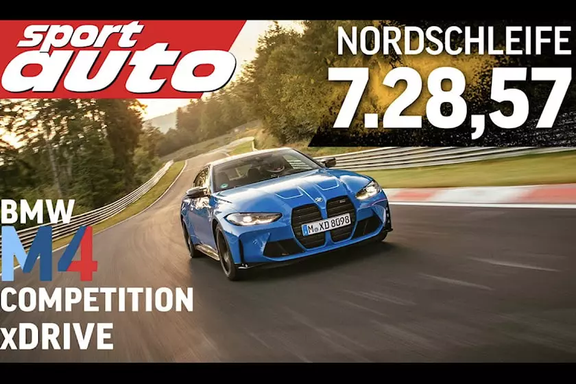 BMW M4 Blitz The Nurburgring Faste than An M5 CS കാണുക 6529_1