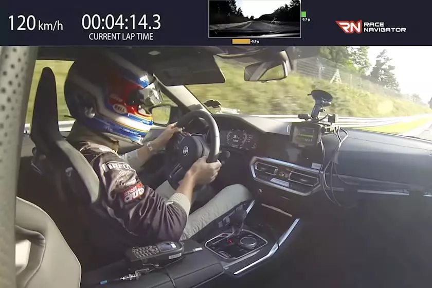 Féach ar Blitz an BMW M4 An Nurburgring Níos Tapúla Ná An M5 CS 6529_7