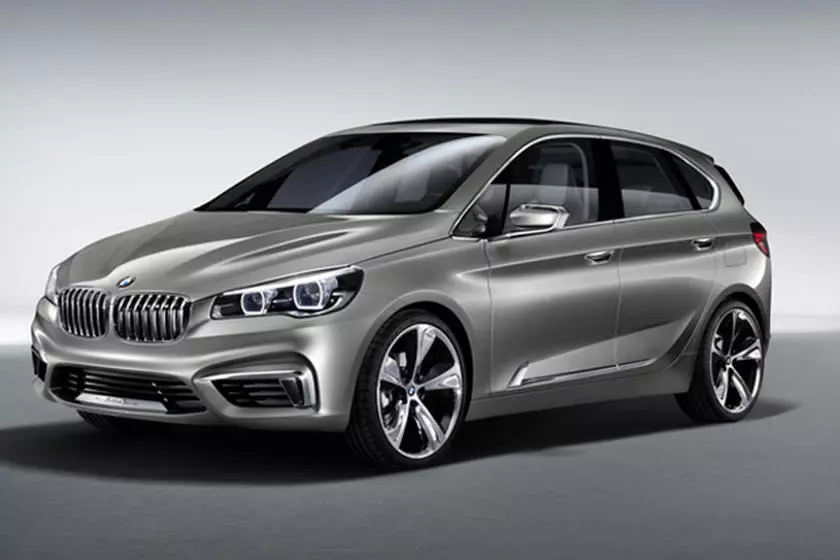 BMW tiết lộ bản concept Active Tourer trước buổi ra mắt Paris