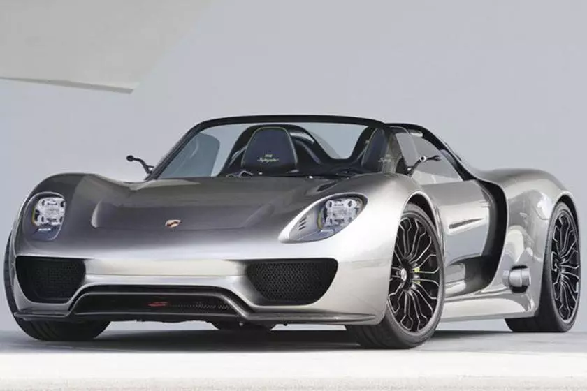Porsche uppgradering av 918 Spyder