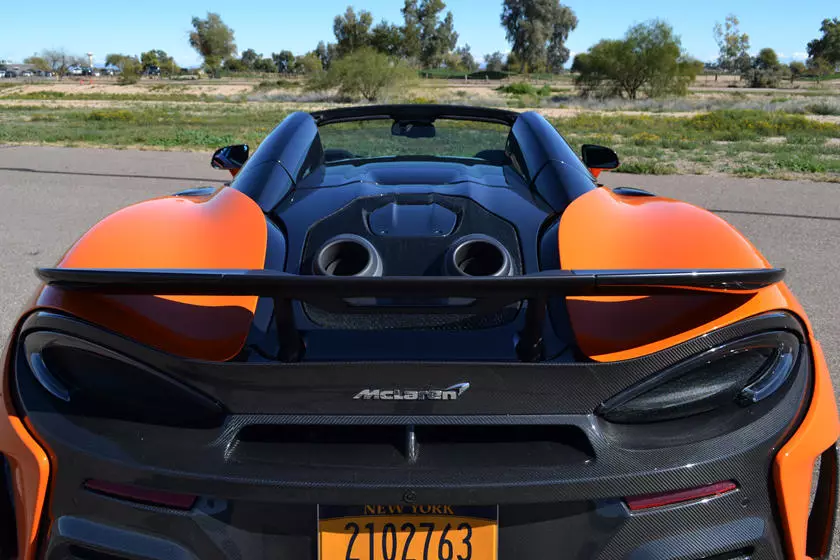 2019 McLaren 600LT Spider Premye Kondwi Revizyon: Yon Machin kous dekapotab pou wout la 66186_24