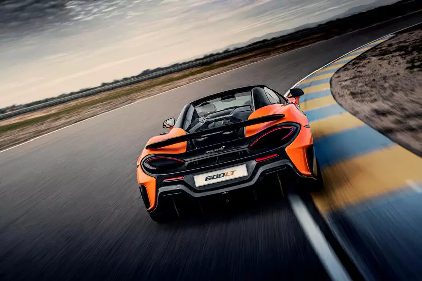 Агляд 2019 McLaren 600LT Spider First Drive: кабрыялет гоначны аўтамабіль для дарогі 66186_28