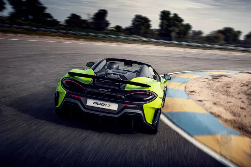 2019 McLaren 600LT Spider First Drive ակնարկ. փոխարկելի մրցարշավային մեքենա ճանապարհի համար 66186_29