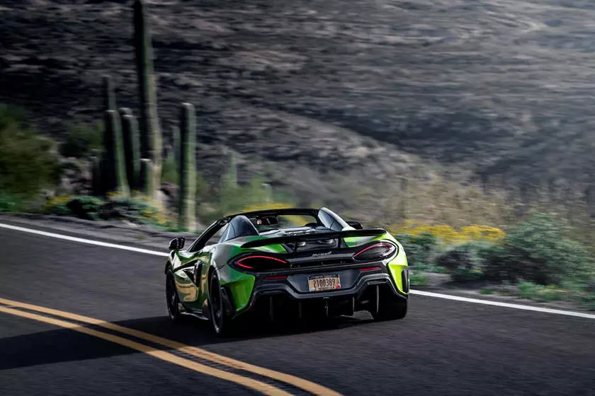 סקירת כונן ראשונה של McLaren 600LT Spider 2019: מכונית מירוץ ניתנת להמרה לכביש 66186_44