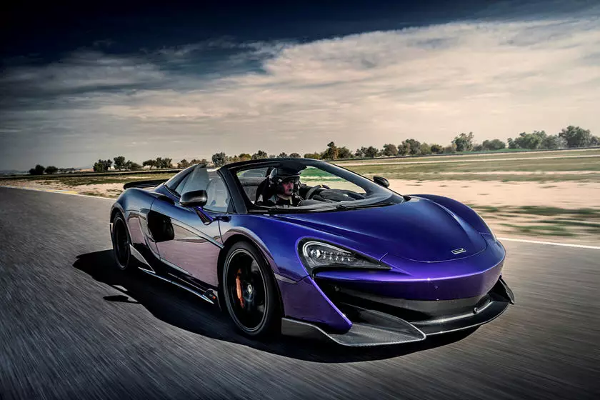 סקירת כונן ראשונה של McLaren 600LT Spider 2019: מכונית מירוץ ניתנת להמרה לכביש 66186_46