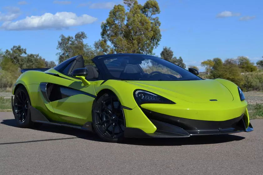 2019 McLaren 600LT Spider Premye Kondwi Revizyon: Yon Machin kous dekapotab pou wout la 66186_5