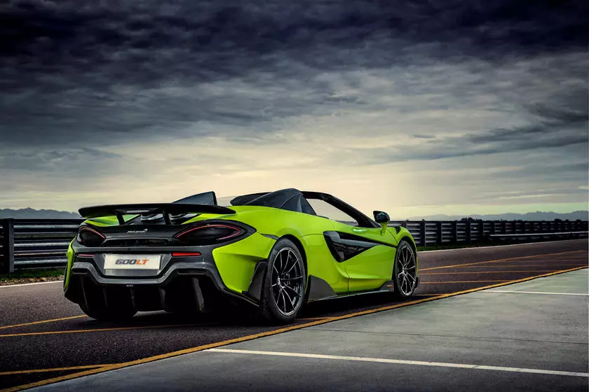 2019 McLaren 600LT Spider First Drive ակնարկ. փոխարկելի մրցարշավային մեքենա ճանապարհի համար 66186_51