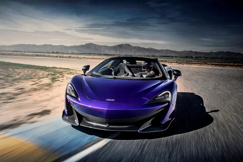 2019. gada McLaren 600LT Spider First Drive apskats: kabrioleta sacīkšu automašīna ceļam 66186_55