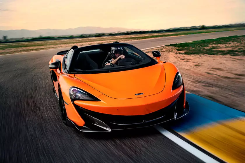 2019 McLaren 600LT Spider First Drive recenzija: trkaći automobil kabriolet za cestu 66186_56