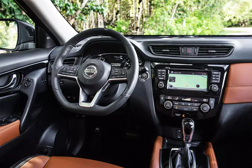 2017-2020 Nissan Rogue Central Console