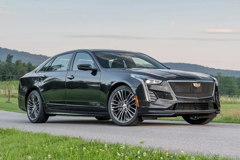 2019-2020 Cadillac CT6-V სწორი წინა კუთხე