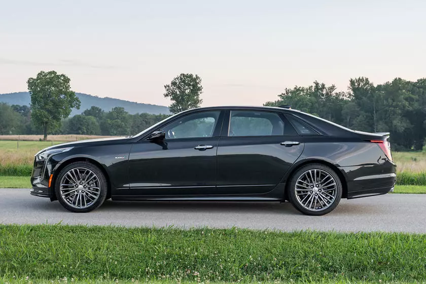 2019-2020 Cadillac CT6-V бүйірлік көрінісі