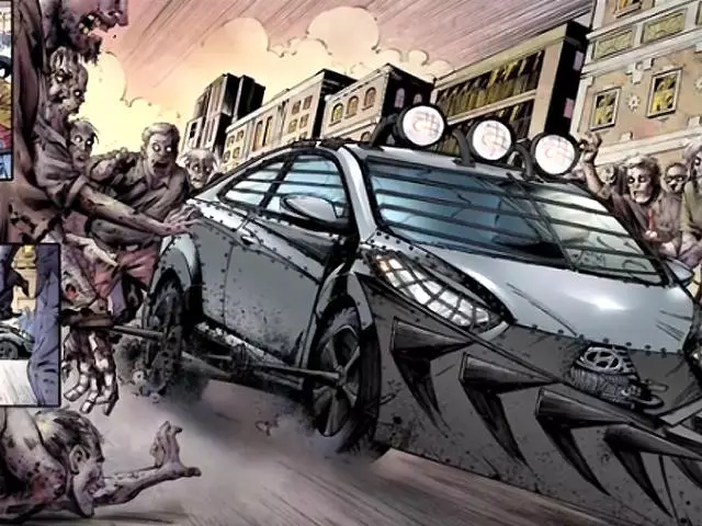 Sauni Hyundai mo le Zombie Apocalypse (faatasi ai ma le Elantra Coupe) 67158_1