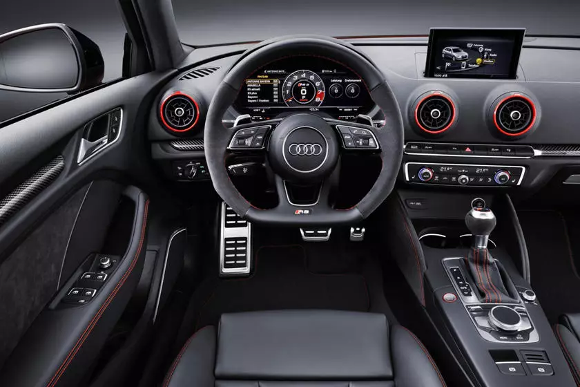 2017-2019 Audi RS3 Dashboard