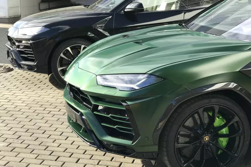 Lamborghini Urus Yana Samun Madaidaicin Carbon Fiber Gyara 67791_6