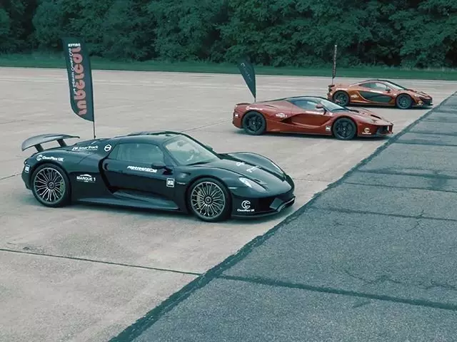 Crush, Race, Own: Porsche 918 Spyder, McLaren P1, And Ferrari LaFerrari 67901_1