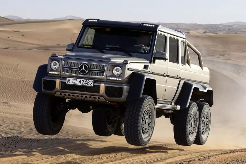 சிக்ஸ்-வீல் மெர்சிடிஸ் எக்ஸ்-கிளாஸ் AMG-G63 6x6 போருக்கு அமைக்கப்பட்டுள்ளது 68068_5