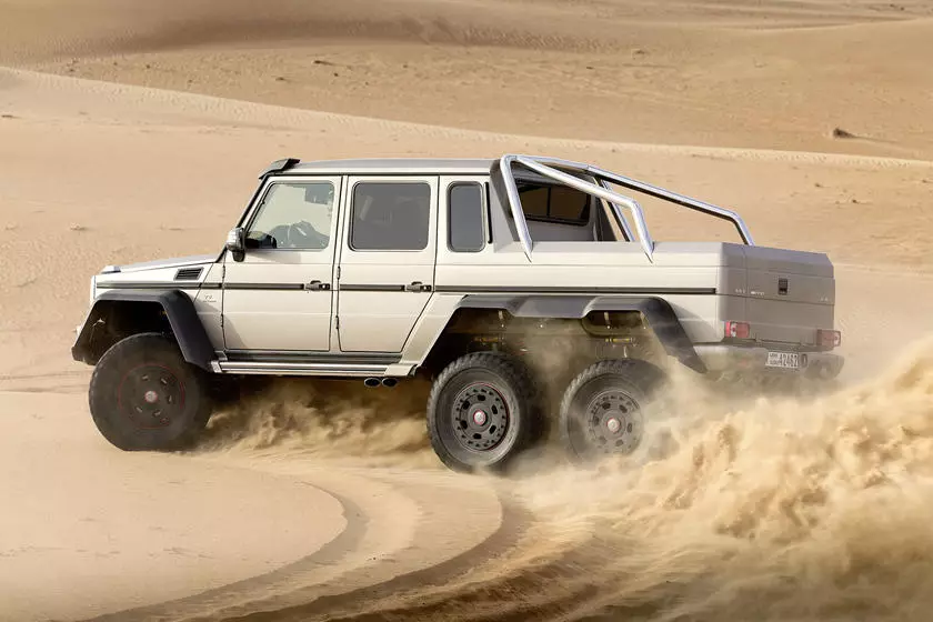 சிக்ஸ்-வீல் மெர்சிடிஸ் எக்ஸ்-கிளாஸ் AMG-G63 6x6 போருக்கு அமைக்கப்பட்டுள்ளது 68068_6