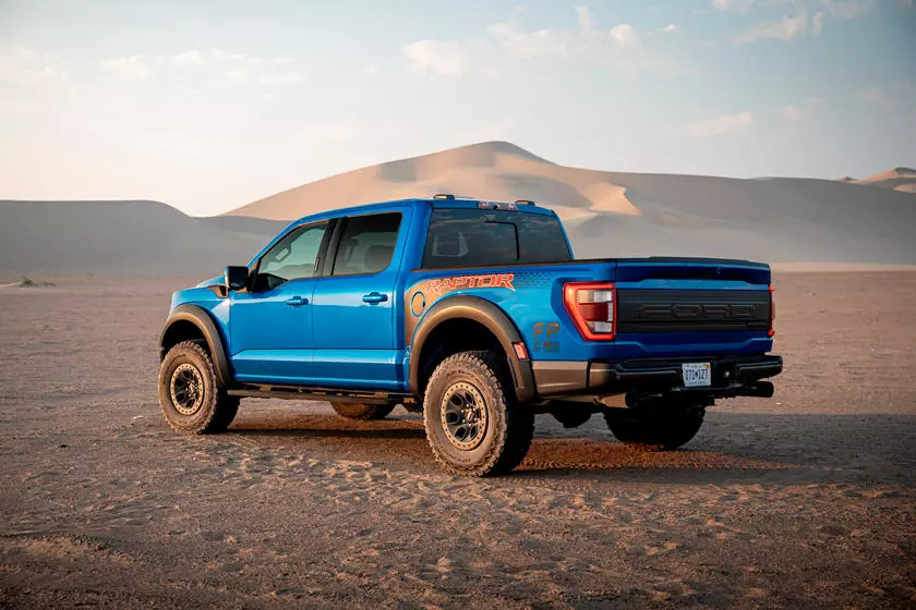 2021-2022 Ford F-150 Raptor Rückansicht