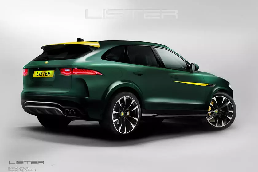 New Lister Roadster ба намуди Jaguar F-дар стероидҳо монанд аст 69007_10