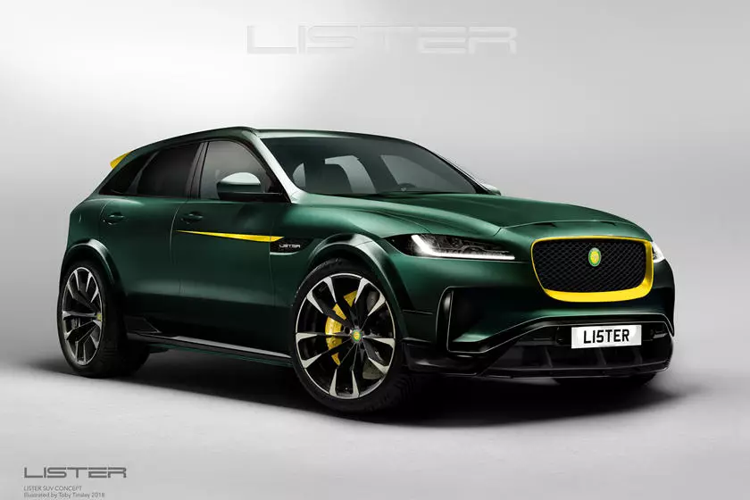 New Lister Roadster ба намуди Jaguar F-дар стероидҳо монанд аст 69007_9